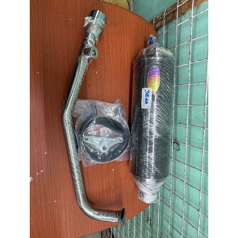 SP2 Black PIPE set for AEROX V2 w/ elbow and clamp/bracket MTRT Taiwan ...