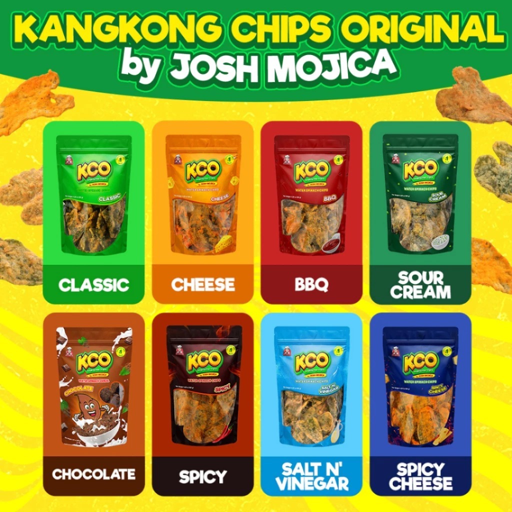 The Authentic Kangkong Chips Original by Josh Mojica 120g (KCO ...