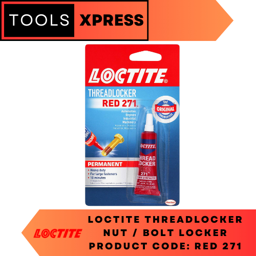 Loctite Threadlocker Red 271 | Shopee Philippines
