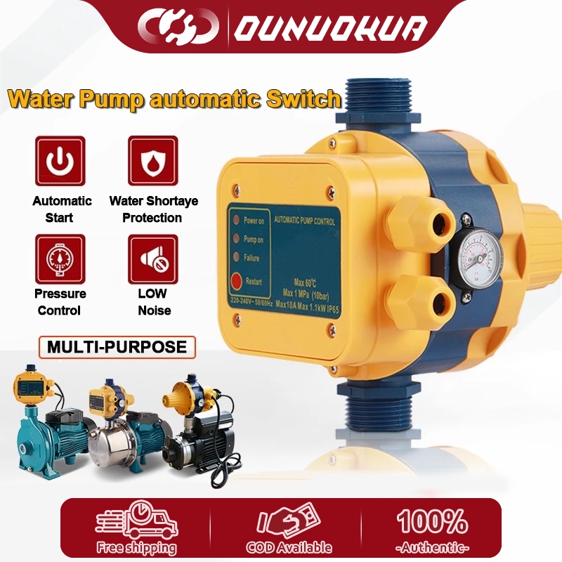 Automatic Pump Pressure Controller Water Booster Pump Self-priming Pump Jet Pump Control Switch ...