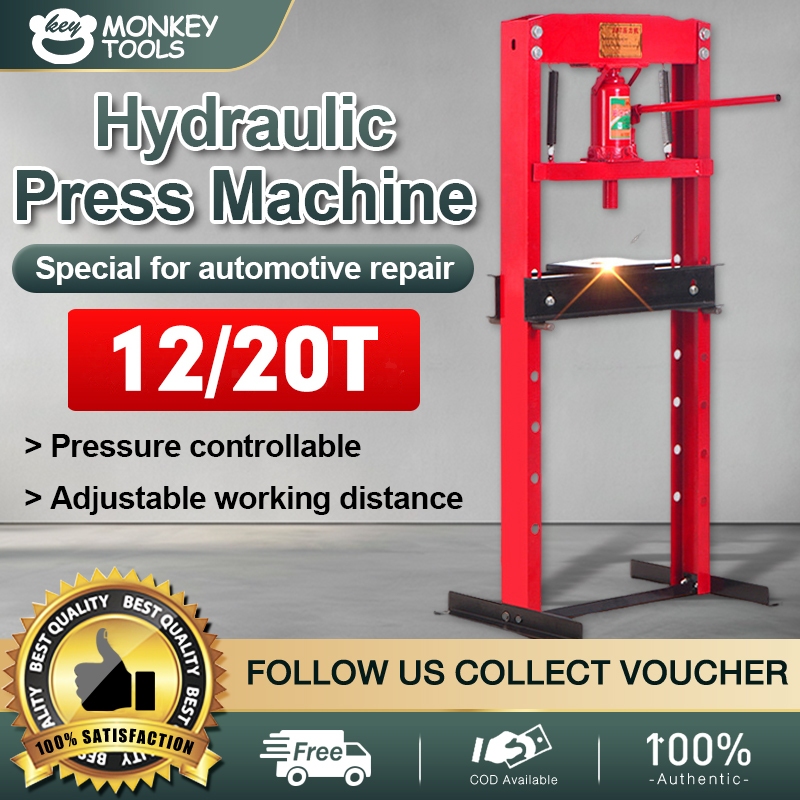 Hydraulic Shop Presses 6T|12T|20T|32T Hand Presses Bearing Machines ...