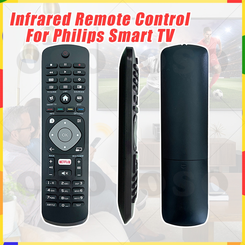 Philips Remote Control RM-L1285 Replacements For Philips Smart TV | Shopee Philippines