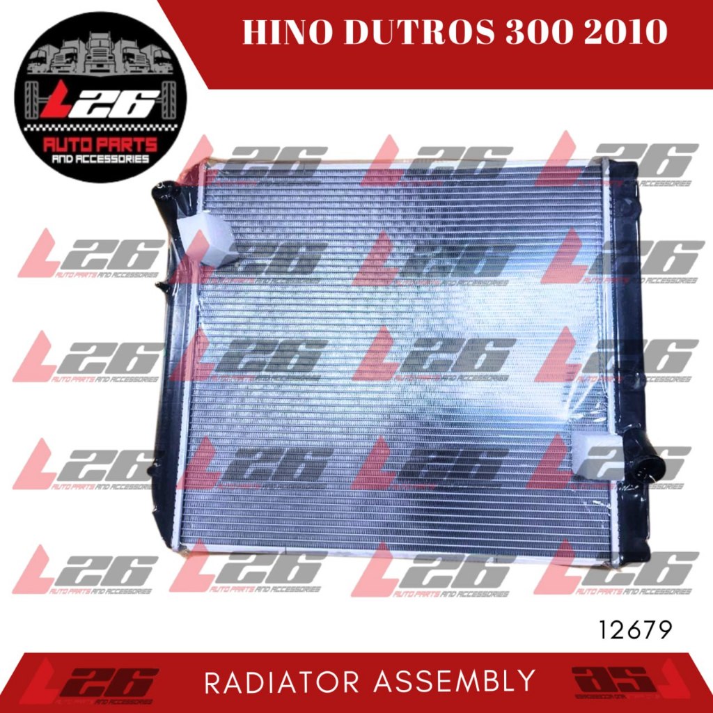 12679 Hino Dutros 300 2010 Radiator Assembly MT PA32 2ROW (POLAR ...