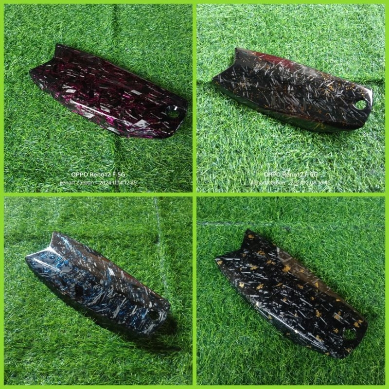 outer lid compartment cover for raider 150 fi (ORIGINAL CARBON ...