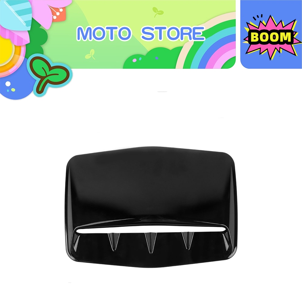 Universal Carbon Fiber Car Air Flow Intake Hood Scoop Bonnet Vent Cover ...