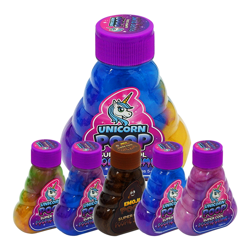 Unicorn Poop Slime Kids Toys Slime Safe and Non-Toxic Slime Toy Unicorn ...