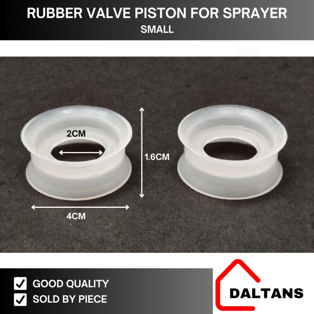 PISTON/GASKET FOR SPRAYER PUMP (SMALL) (SOLD PER PIECE) | Shopee ...