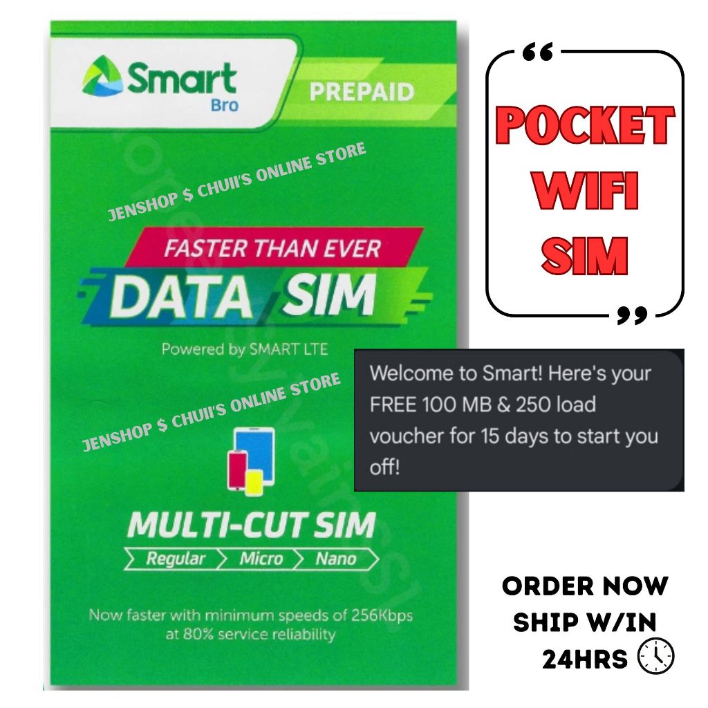 pocket wifi data sim FREE LOAD VOUCHER | Shopee Philippines