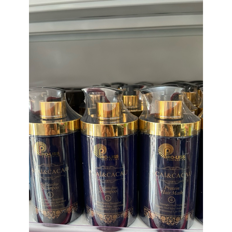 Proliss Acai & Cacau Sulfate Free Shampoo and Hair mask 400ml. | Shopee ...