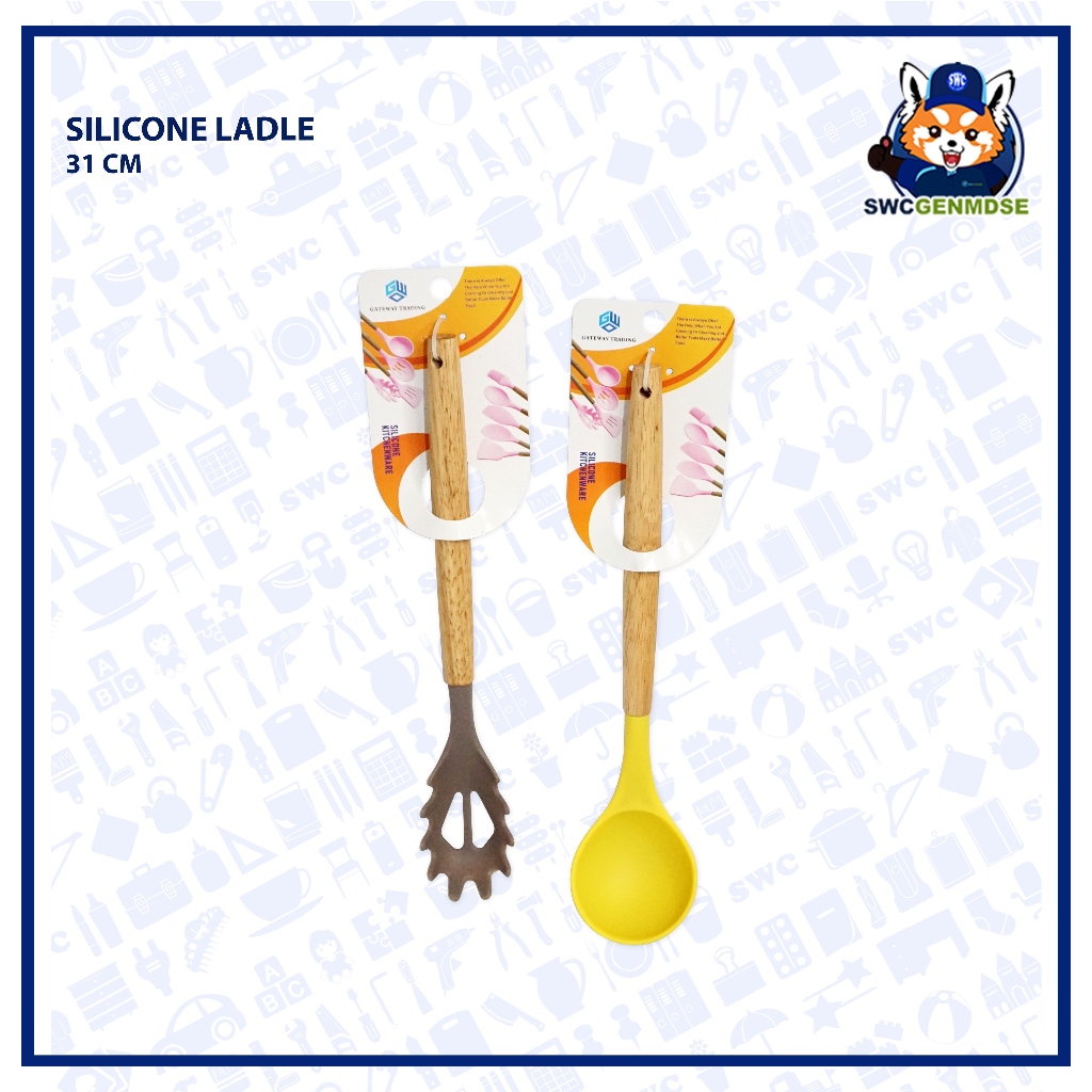 Silicone Soup Ladle Pasta Server | Shopee Philippines