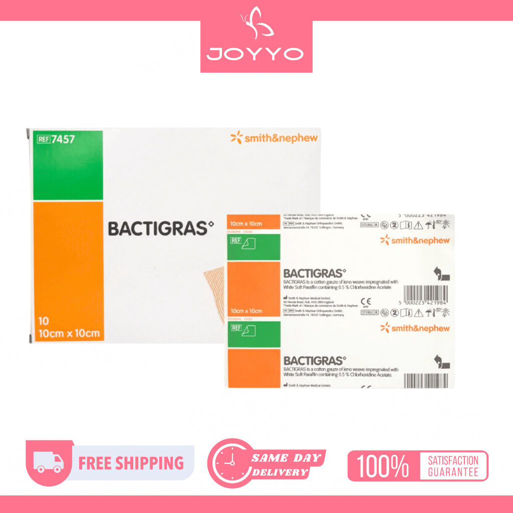 Bactigras Dressing 10cmx10cm ( 1 piece ) | Shopee Philippines