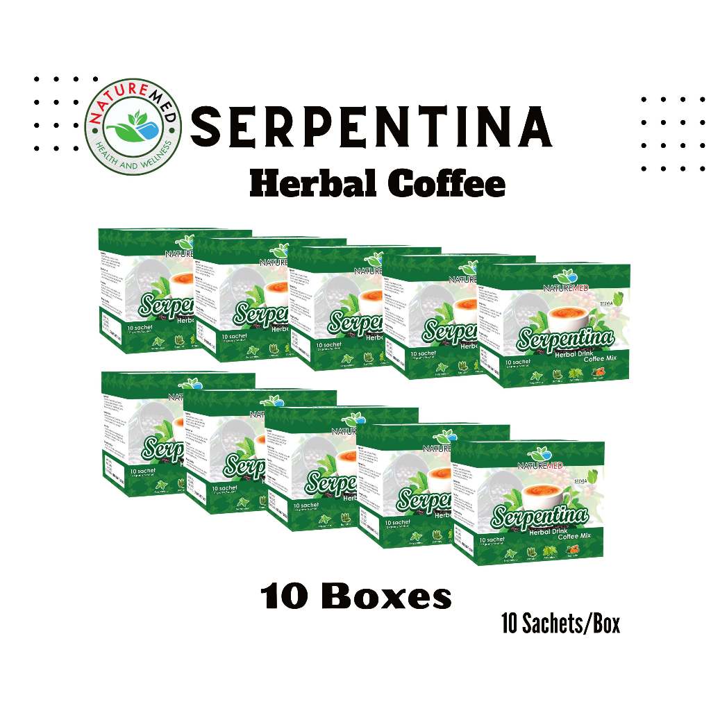 10 Boxes Serpentina Coffee (Anti-diabetes) Beverage | Shopee Philippines