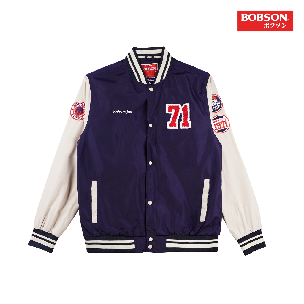 Bobson Japanese Men's Basic Jacket Regular Fit 160764 (Navy) | Shopee ...