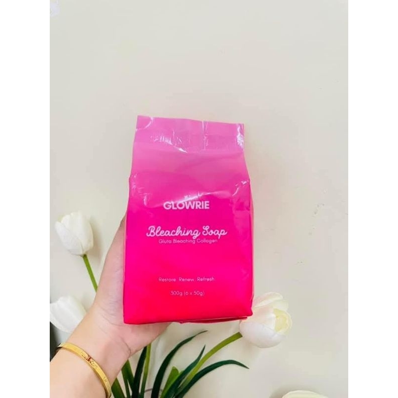 GLOWRIE BLEACHING SOAP ( 6BARS ) | Shopee Philippines
