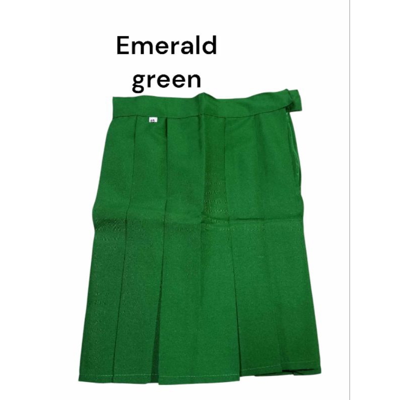emerald green skirt school uniform | Shopee Philippines