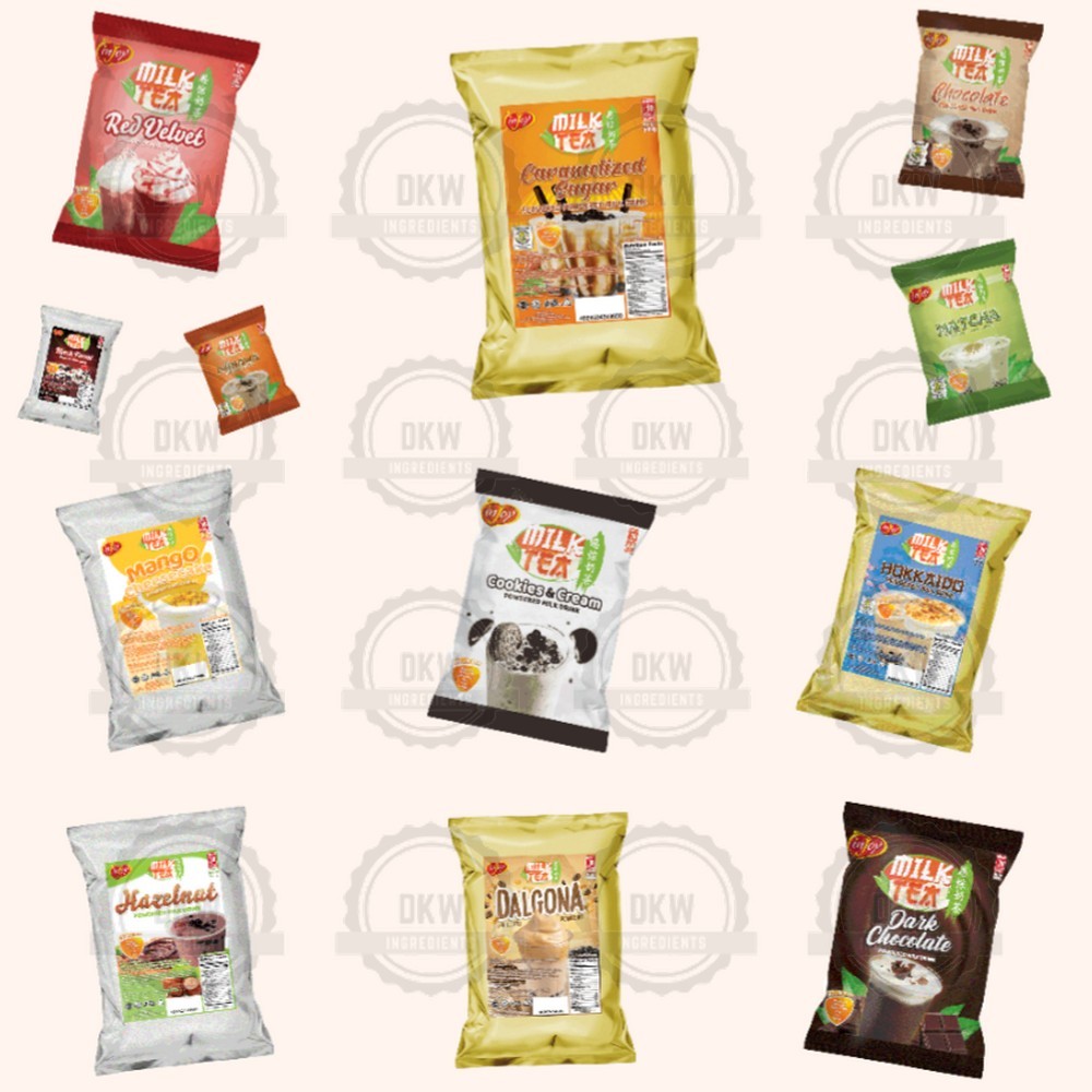 Injoy Milktea 500g Wintermelon Okinawa | Shopee Philippines