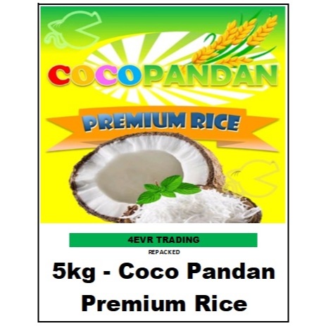 Coco Pandan Premium Rice 5kg (Repacked) | Shopee Philippines
