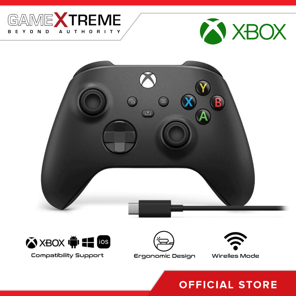 Xbox Series Wireless Controller USB-C Carbon Black | Shopee Philippines
