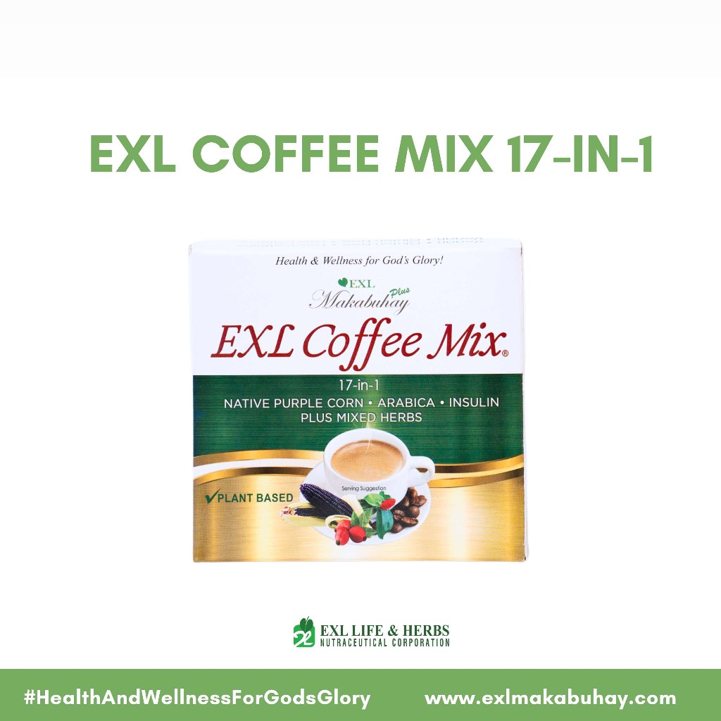 EXL Coffee Mix 17-in-1 (EXL Makabuhay Plus) | Shopee Philippines