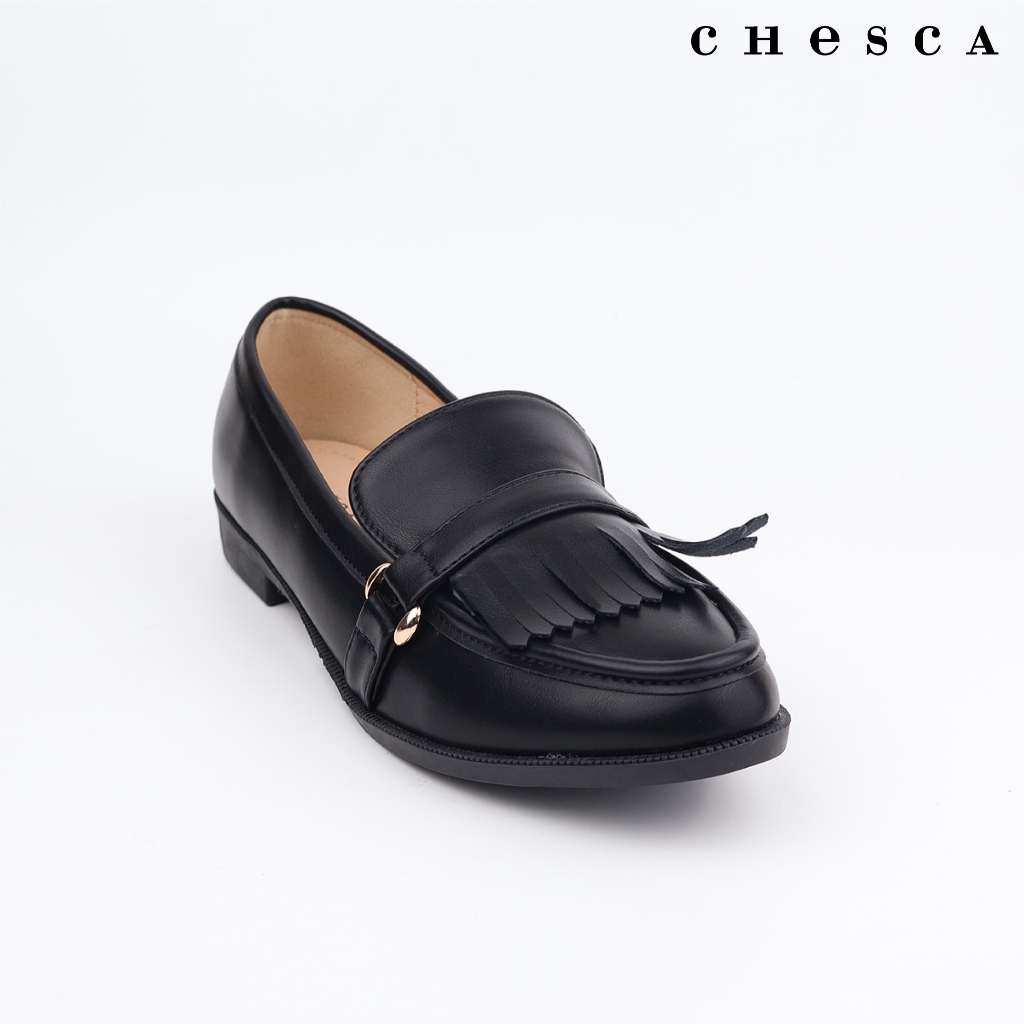 Chesca Joe Loafers (Black/Navy Blue) | Shopee Philippines