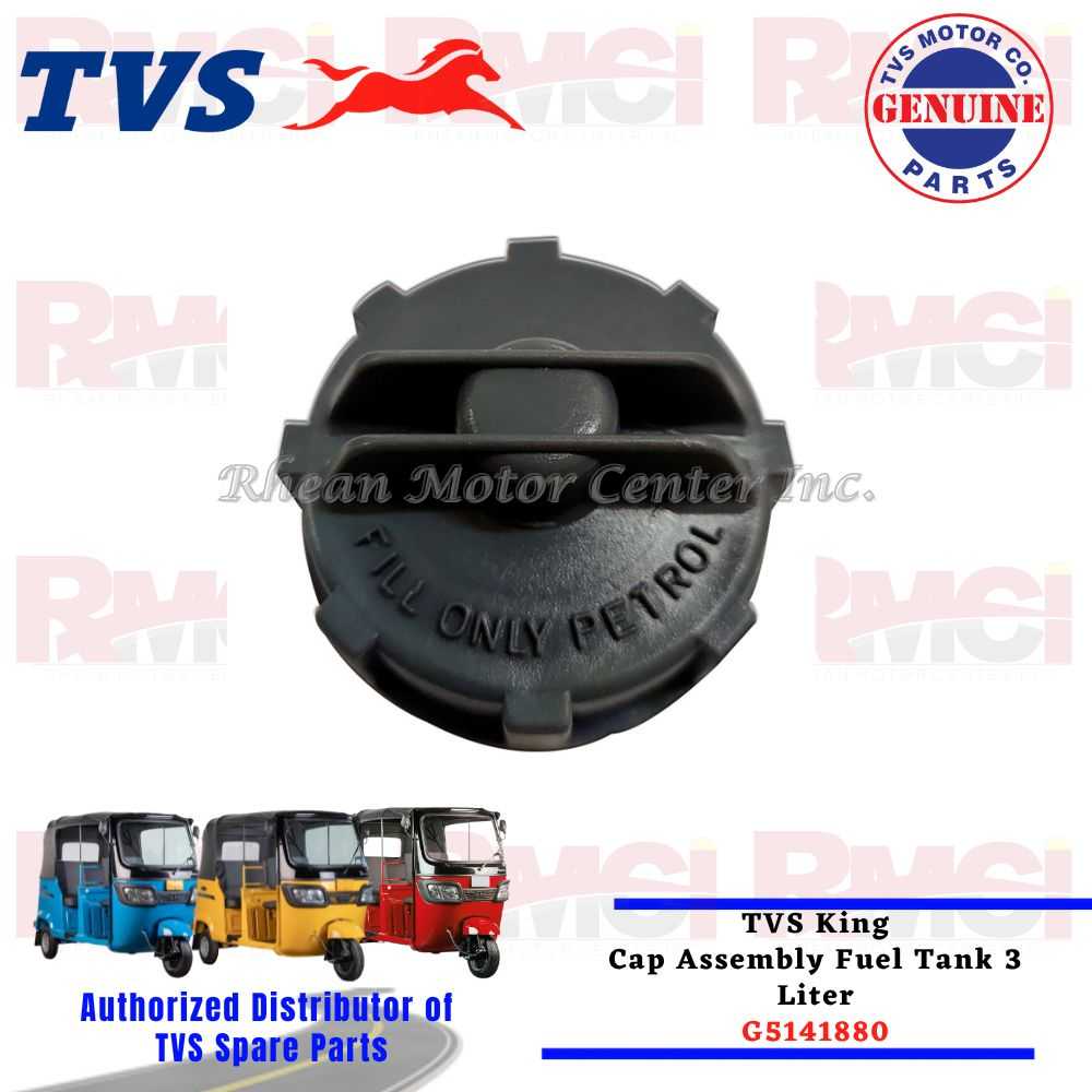 TVS King Deluxe Cap Assembly Fuel Tank 3 Liter G5141880 | Shopee ...