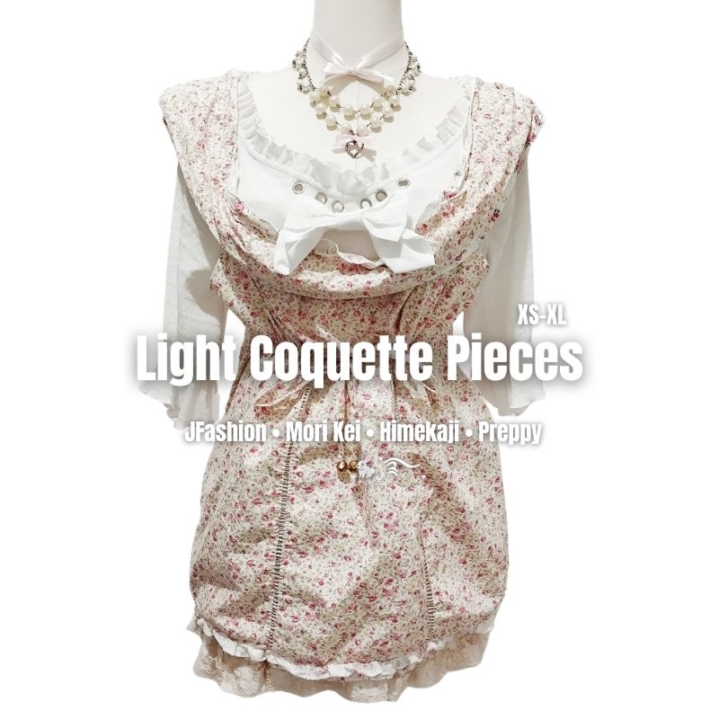Light Coquette Pieces 𝐌𝐨𝐫𝐢 𝐊𝐞𝐢 𝐇𝐢𝐦𝐞𝐤𝐚𝐣𝐢 𝐏𝐫𝐞𝐩𝐩𝐲 | Shopee Philippines