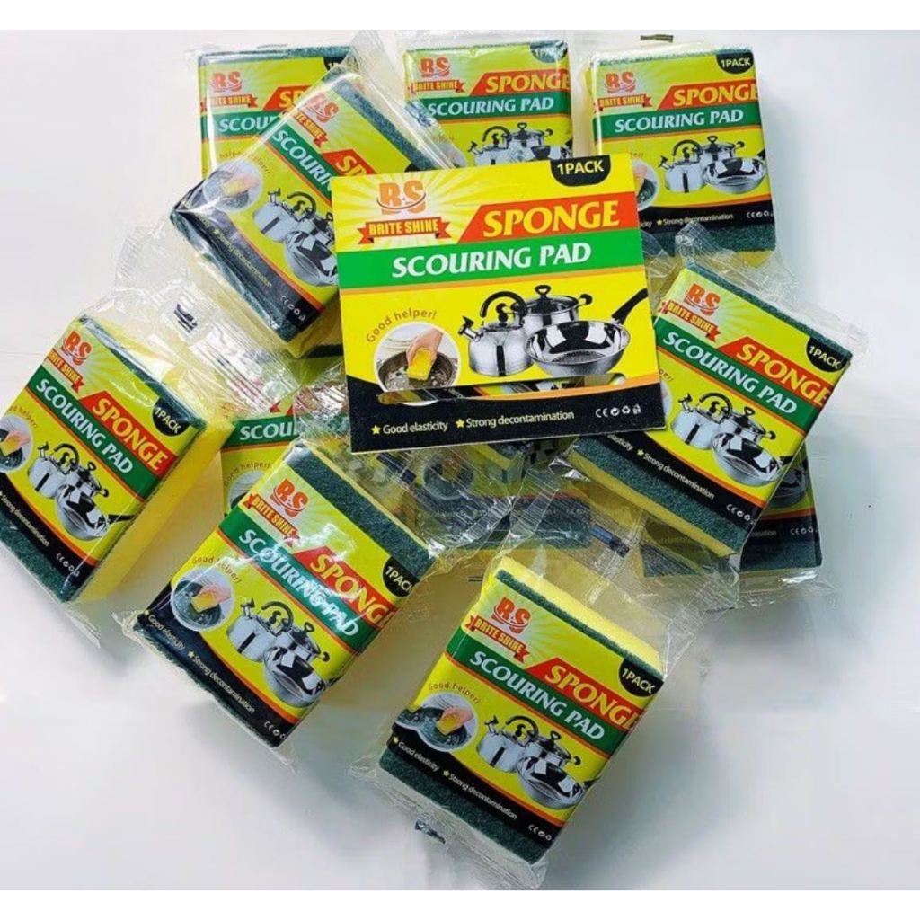 Cleaning Dishwashing Sponge Big and Small size 12 Pcs For 1Pack ...