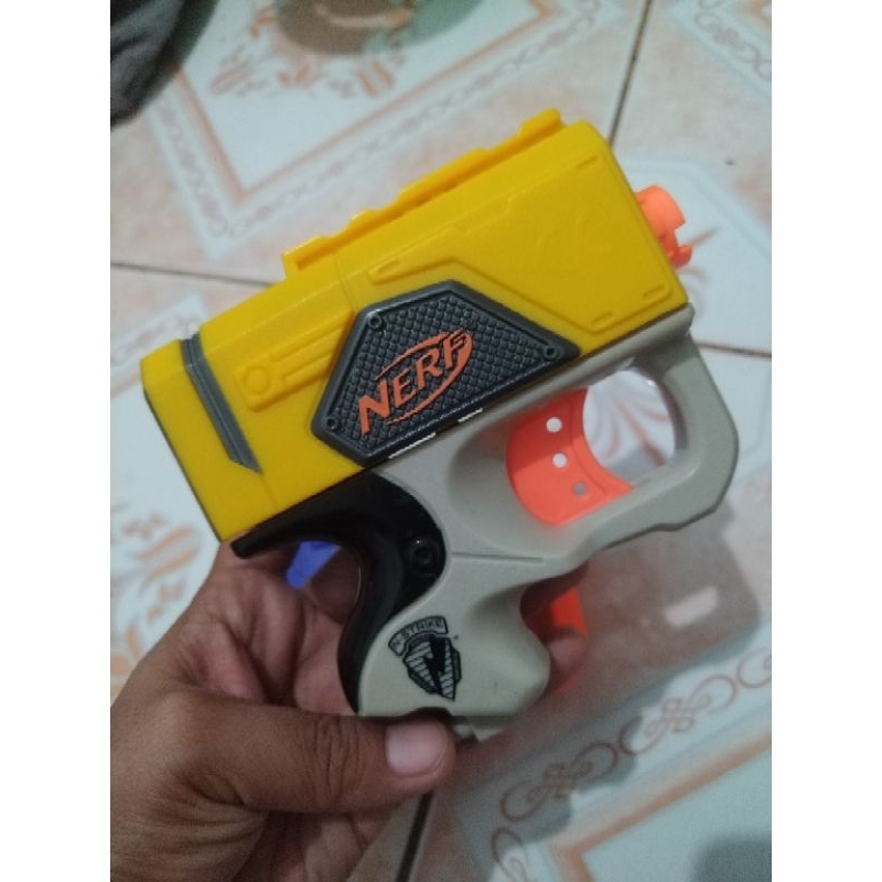 Nerf N-Strike 2007 Yellow Single Shot Preloved from UK Box | Shopee ...