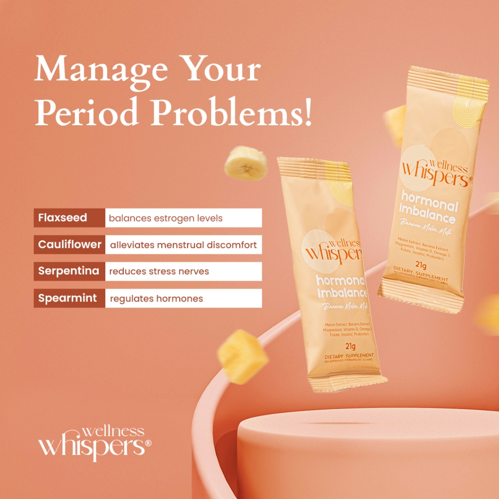 Hormonal Imbalance Banana Melon Milk - Wellness Whispers | Shopee Philippines