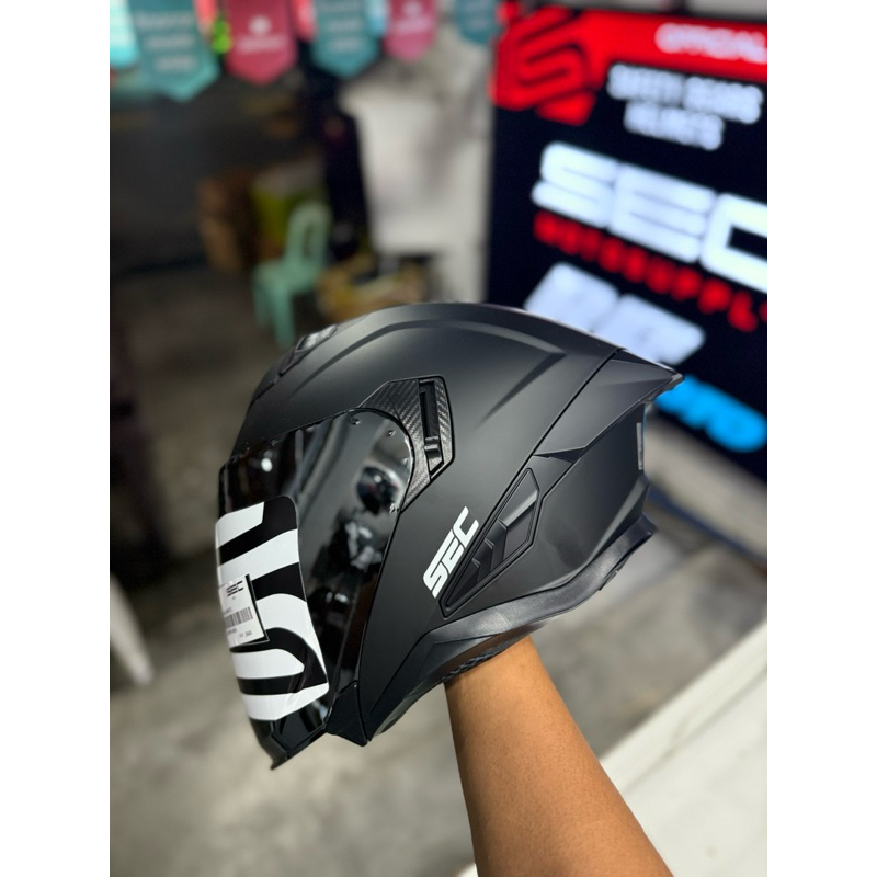SEC REFINED Half Face Dual Visor Promo! | Shopee Philippines