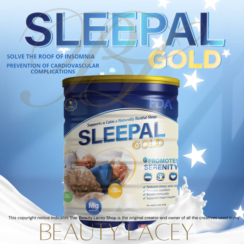 Sleepal Gold Milk Improve Sleep Quality Sleep Good Night Sleep ...