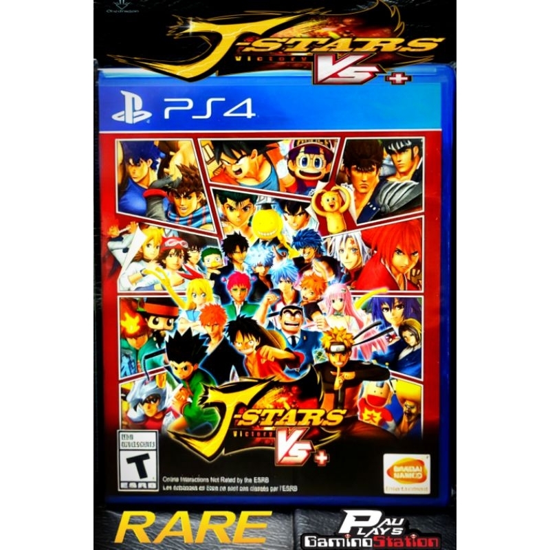 J-Stars Victory Vs+【Very Rare】Bandai Namco【Limited】for PS4 & PS5 ...