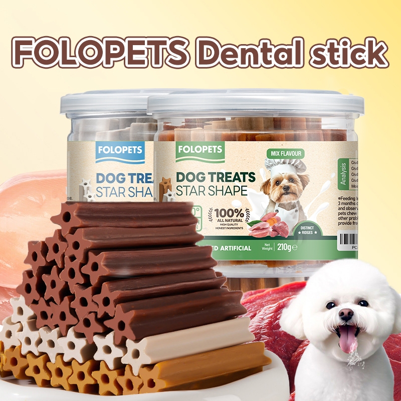 FOLOPETS 210g Dog Dental Stick Dentastix Nutrition Pet Food Pet Treat ...
