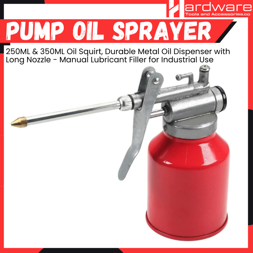 1pc Oil Can, Pump Oil Can, Metal Pump Oil Can, Pump Oil Sprayer, 250ML ...