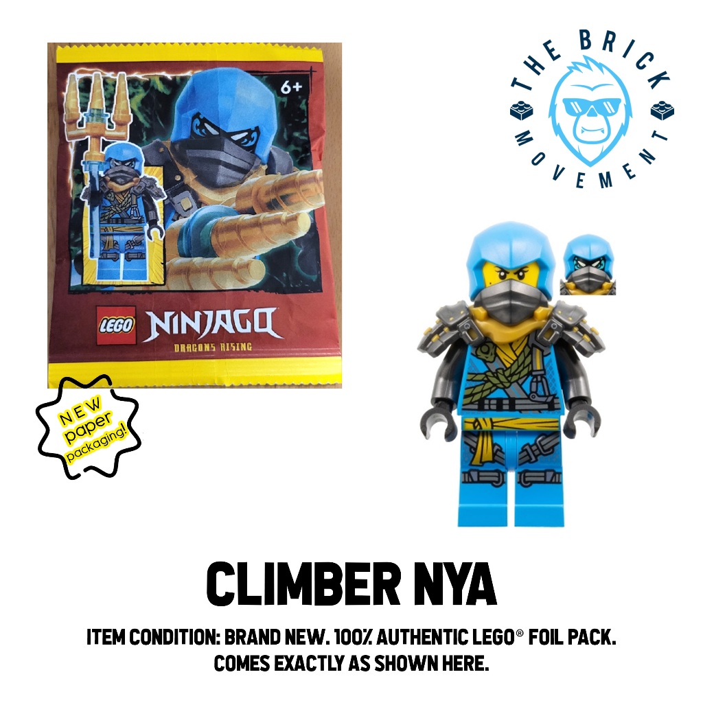 NINJAGO Climber Nya Foil Pack | Shopee Philippines