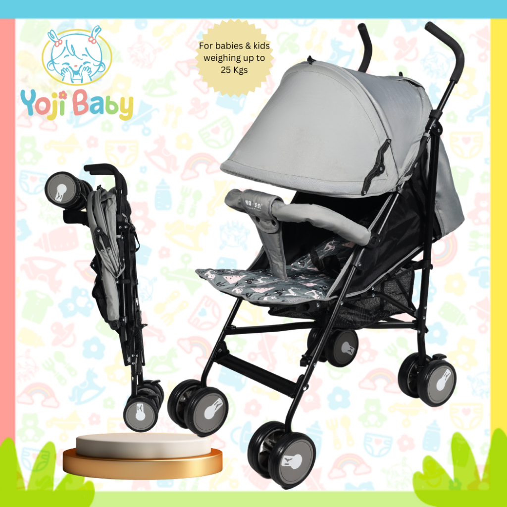 Yoji Baby Umbrella Stroller Lightweight Foldable Adjustable Baby ...