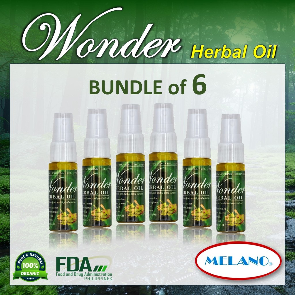 Wonder Oil 20 ml Bundle of 6 Original Natural Relief for Everyday Aches ...