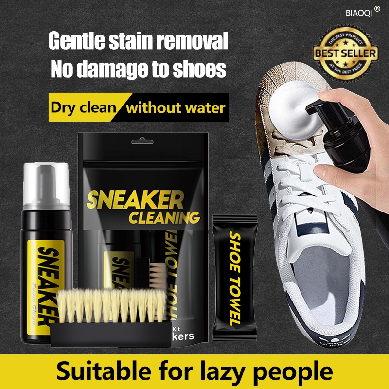 3in1 Premium Shoe Cleaner Kit Shoe Cleaner Premium with Sneaker Brush ...