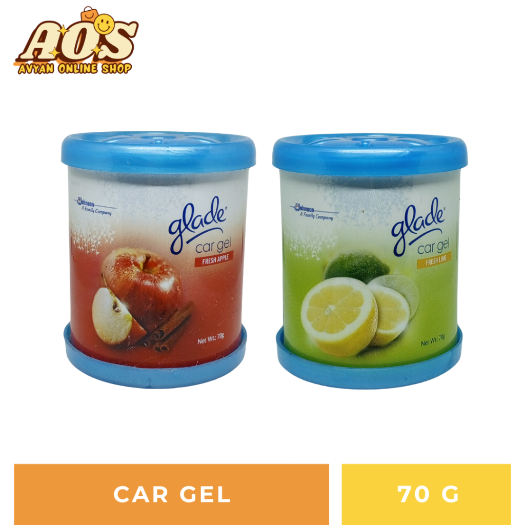 Glade Car Gel Fresh Lime, Fresh Apple 70g | Shopee Philippines