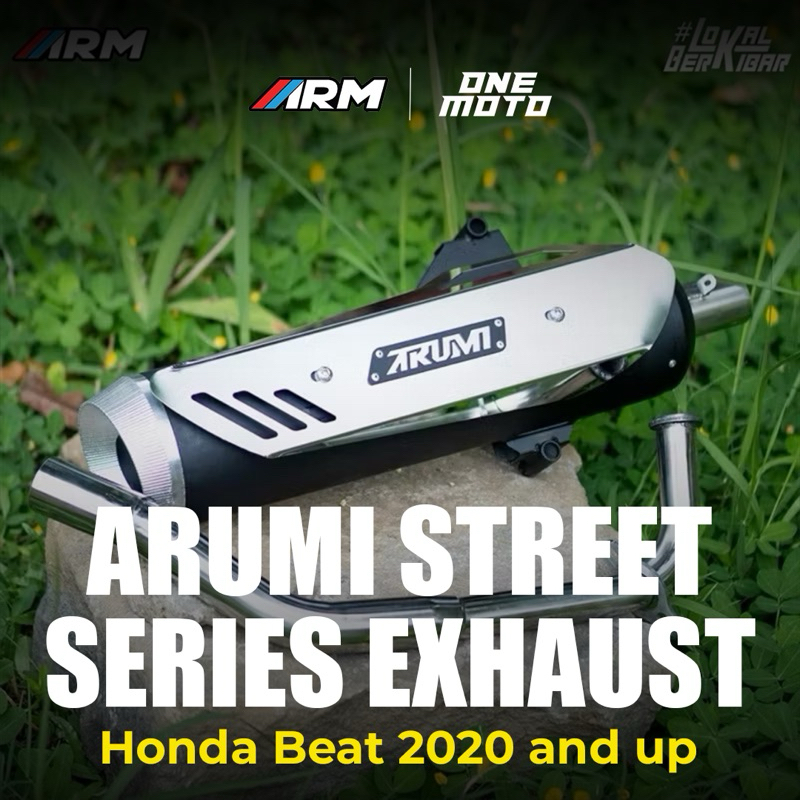 Arumi PIPE STREET SERIES FULL PACKAGE (Honda Beat 2020 model and up ...