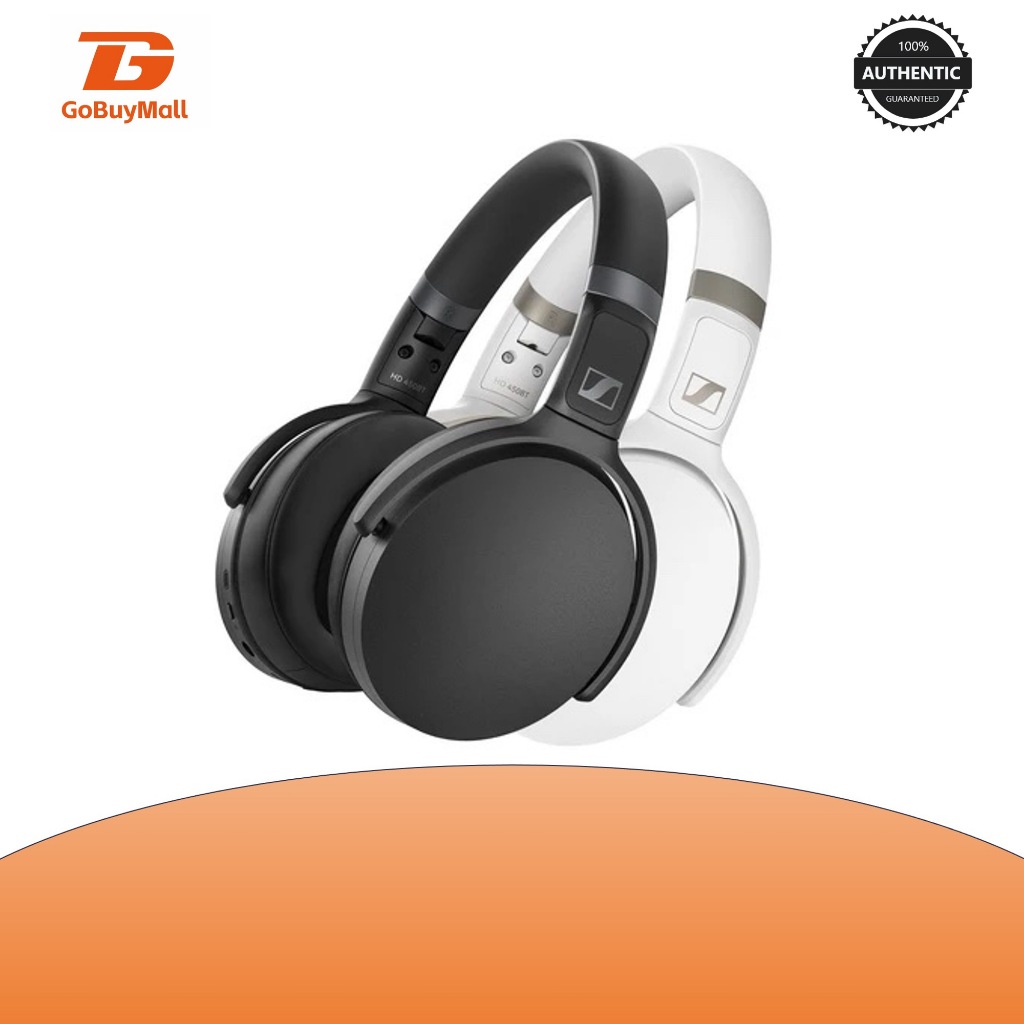 Sennheiser HD 450BT Noise-Canceling Wireless Over-Ear Headphones - Brand New | Shopee Philippines