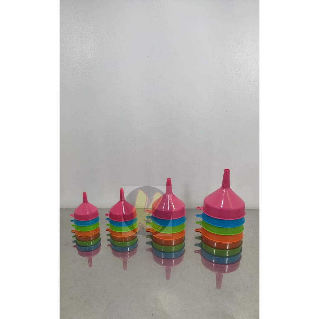 (4 SIZES) HI-TOP PLASTIC IMBUDO / FUNNEL (RANDOM COLOR) | Shopee ...