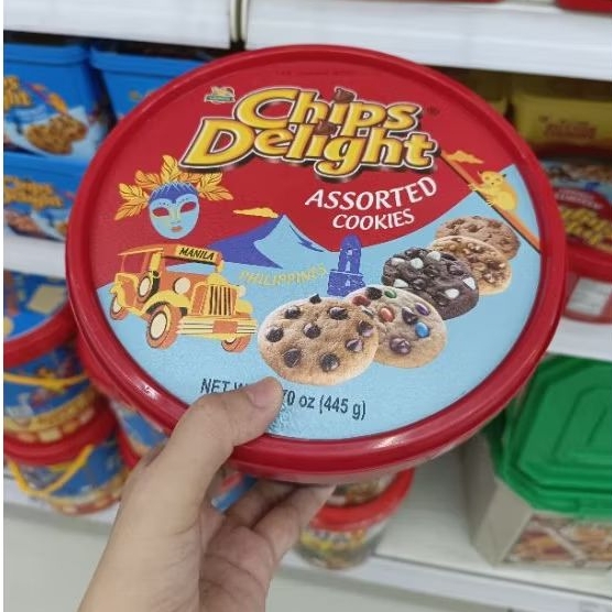 Chips Delight Assorted Cookies 445g | Shopee Philippines