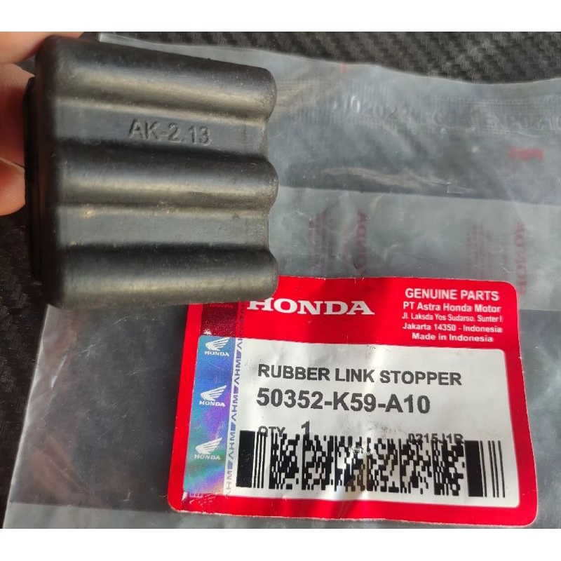 RUBBER LINK STOPPER Honda CLICK 125i/150i (V1 & V2) Honda BEAT FI (V1 ...