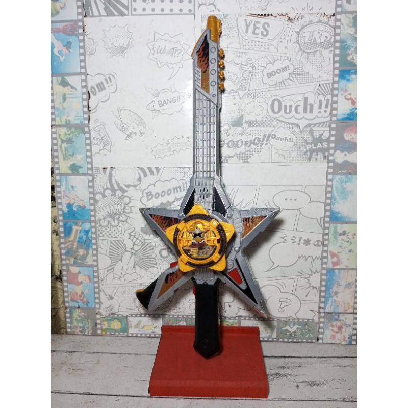 Bandai Power Rangers DX Ninja Steel Gold Guitar Sword Toys | Shopee ...