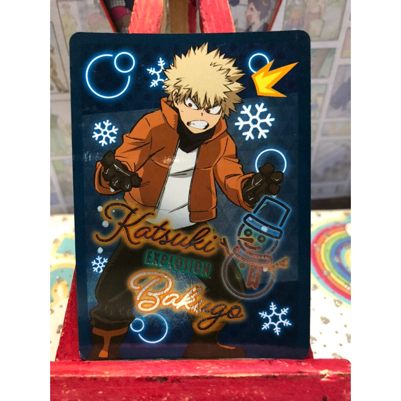 Bakugo MHA Neon Card | Shopee Philippines