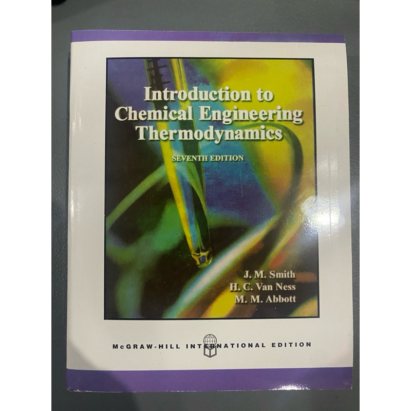Introduction to Chemical Engineering Thermodynamics Seventh Edition ...