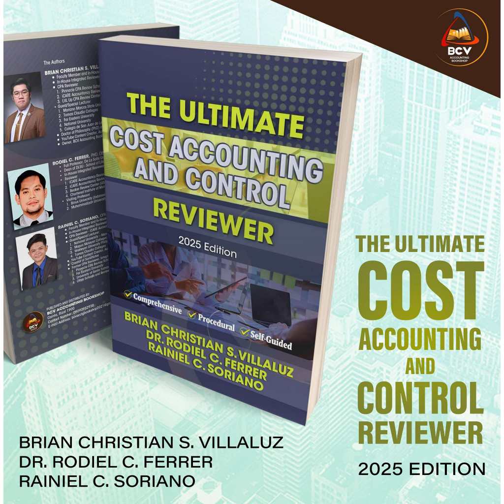 The Ultimate Cost Accounting and Control Reviewer by Villaluz, Ferrer ...