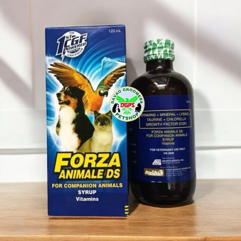 Forza Animale DS Syrup Vitamins 120ml for pets | Shopee Philippines