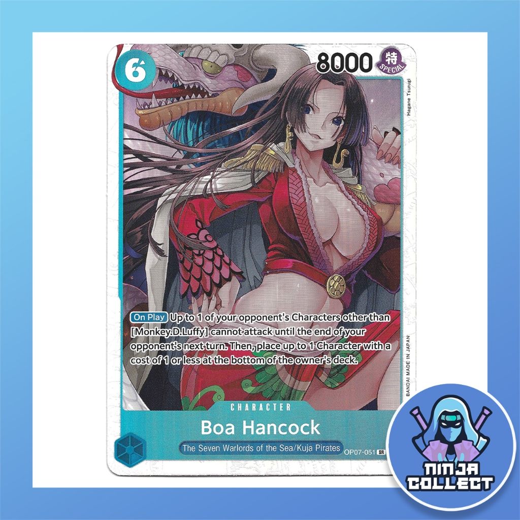 One Piece TCG [ENGLISH] OP07-051 Boa Hancock Super Rare Card | Shopee Philippines